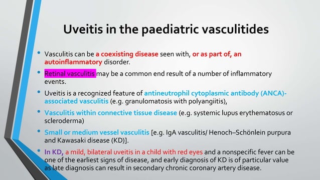 Pediatric autoimmune uveitis.pptx
