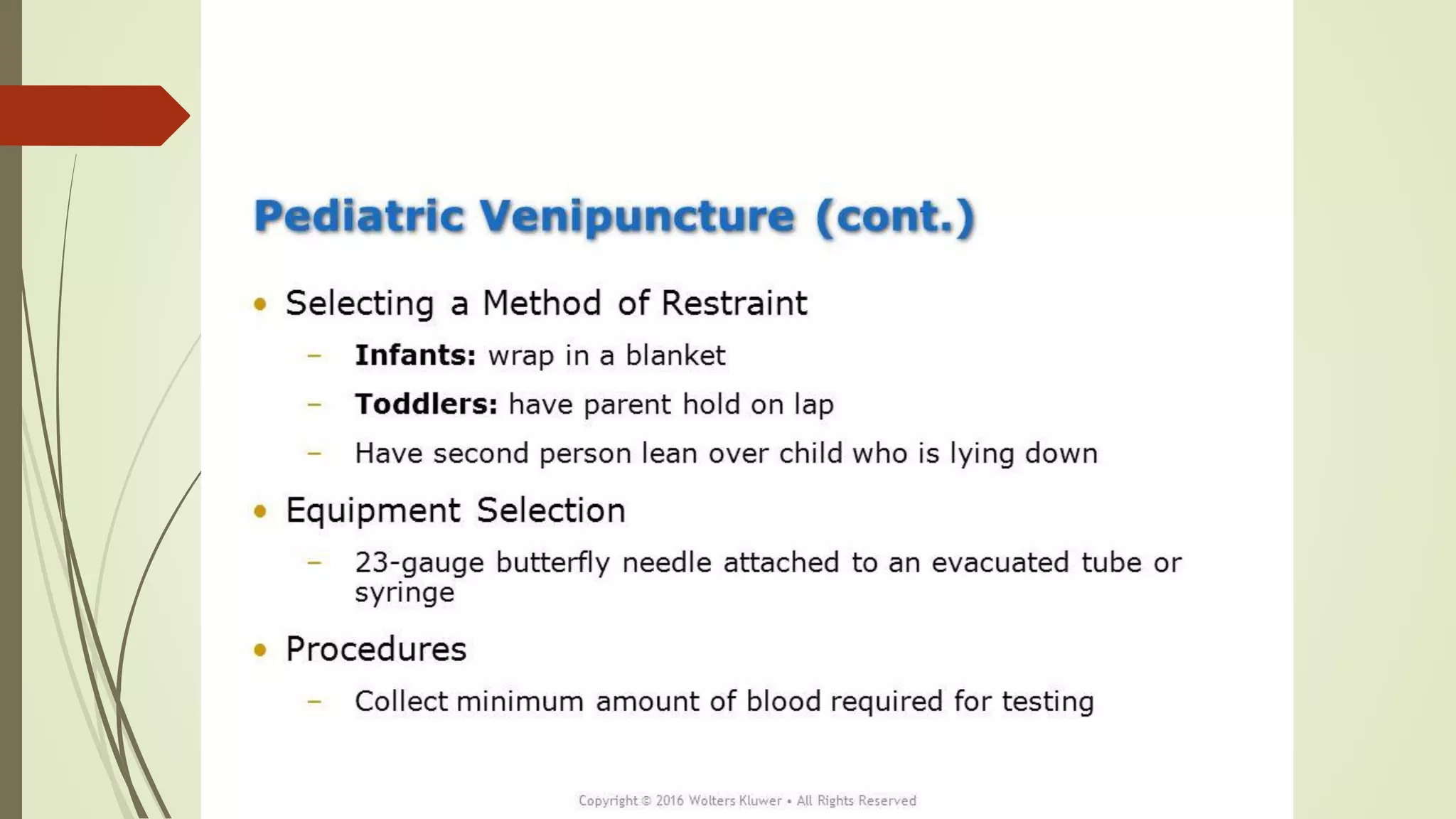 Pediatric blood sampling technique | PDF