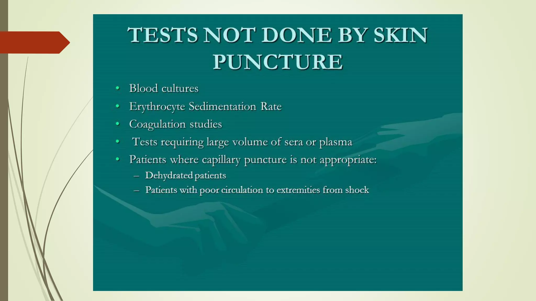 Pediatric blood sampling technique | PDF