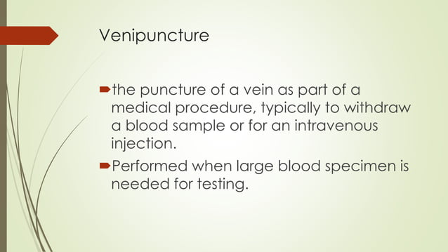 Pediatric blood sampling technique | PDF