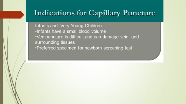 Pediatric blood sampling technique | PDF