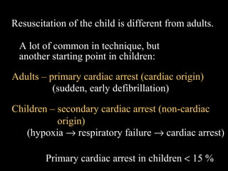 FA: Pediatric bls | PPT