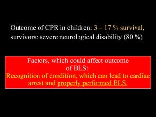 FA: Pediatric bls | PPT