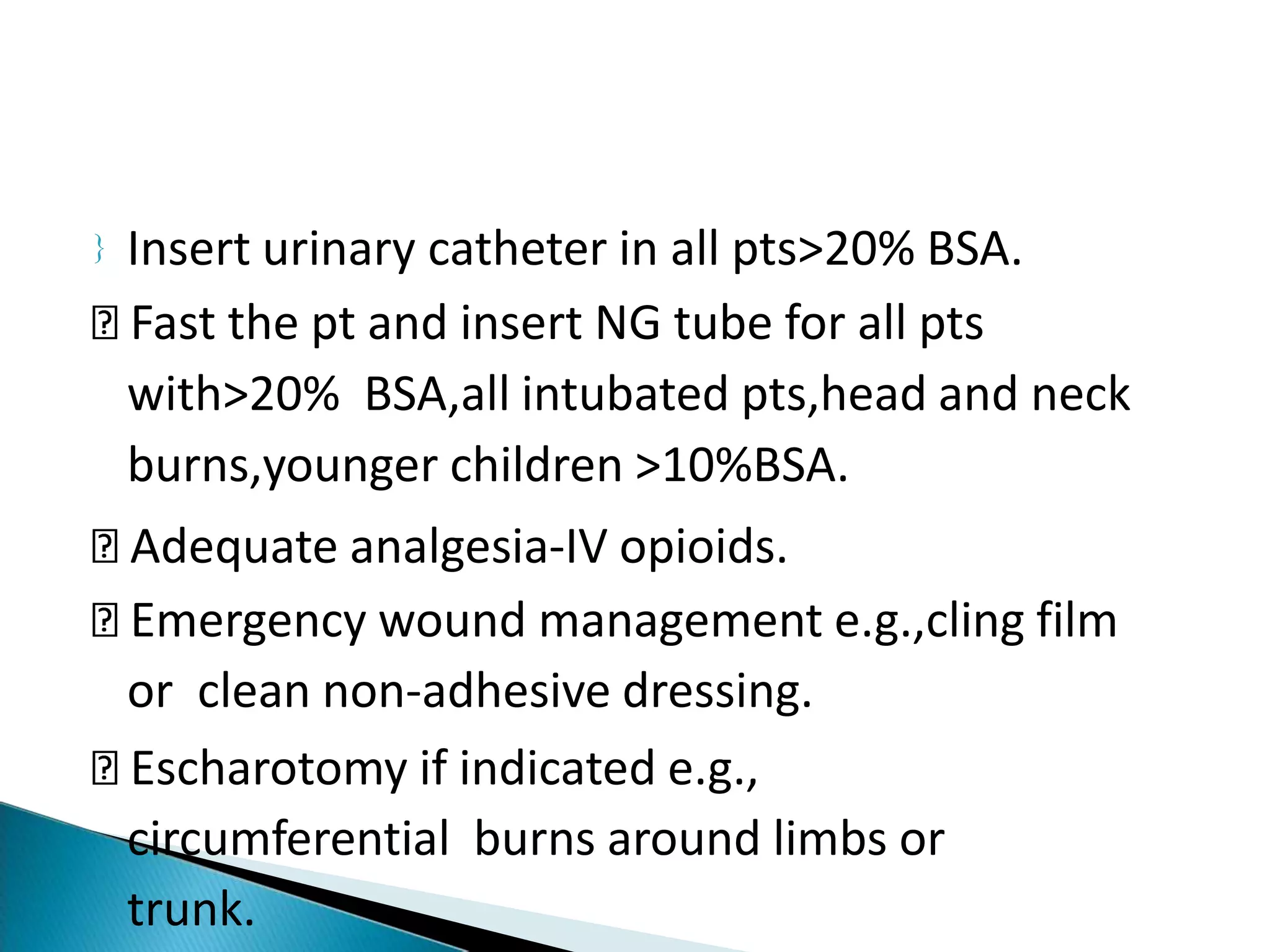 Pediatric burns | PPTX | First Aid | Injuries