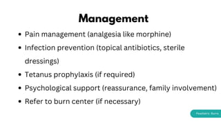 Comprehensive Guide to Pediatric Burns: Causes, Classification, and ...