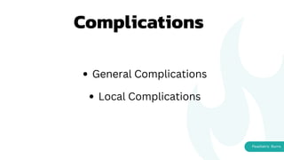 Comprehensive Guide to Pediatric Burns: Causes, Classification, and ...