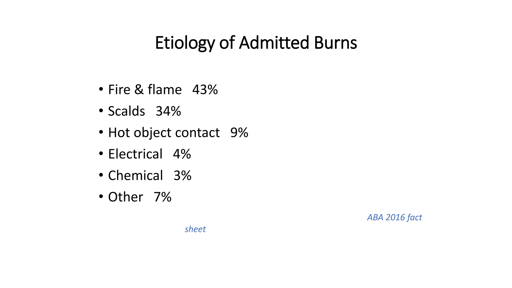 Pediatric burns seminar | PPTX