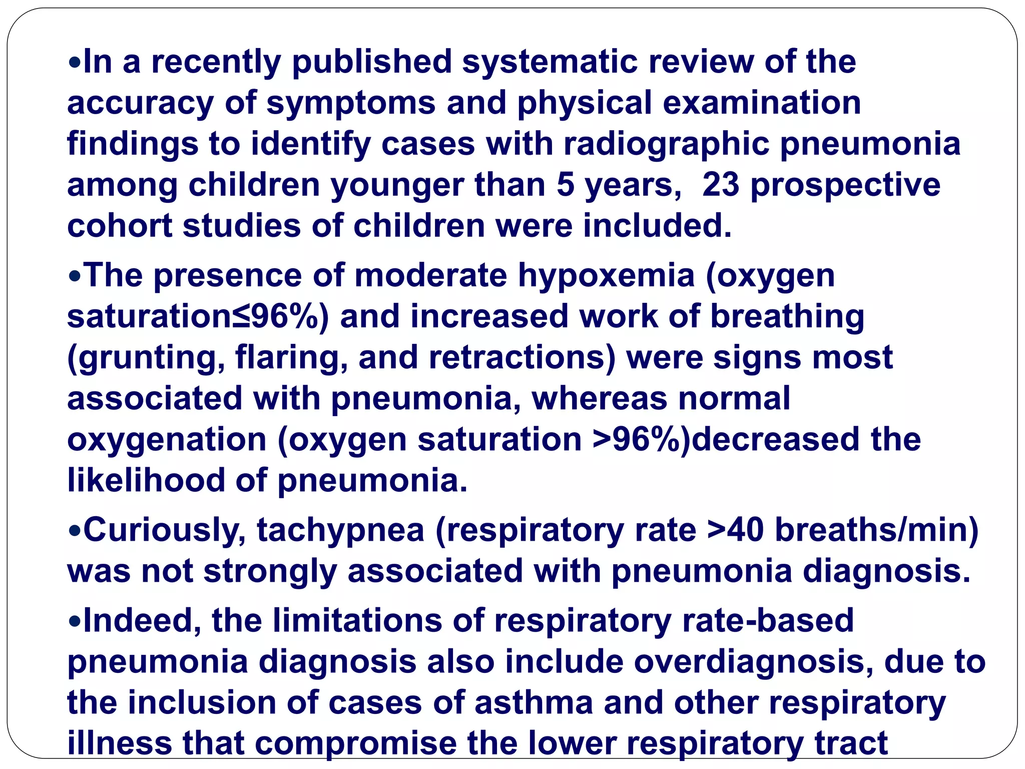 Pediatric community acquired pneumonia | PPSX