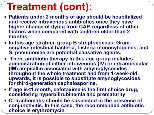Pediatric community acquired pneumonia | PPSX
