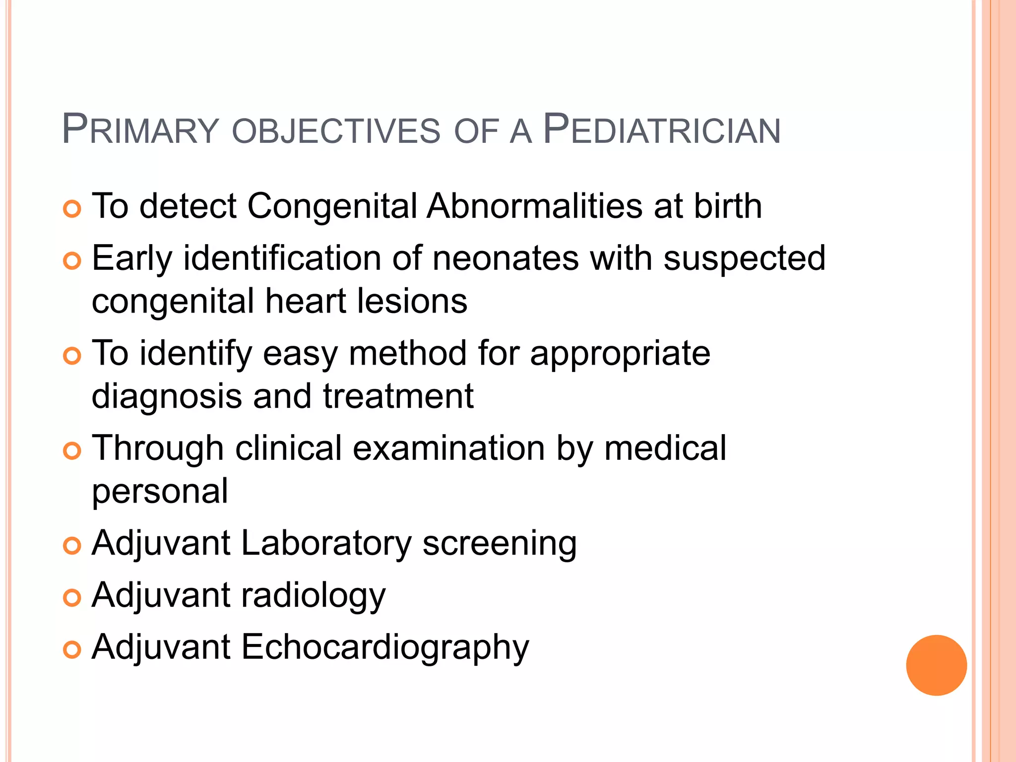 Pediatric cardiology ppt | PPT