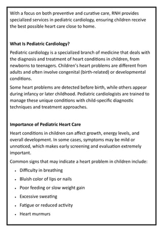 Pediatric Cardiology Treatment at Rudranath Nursing Home.pdf