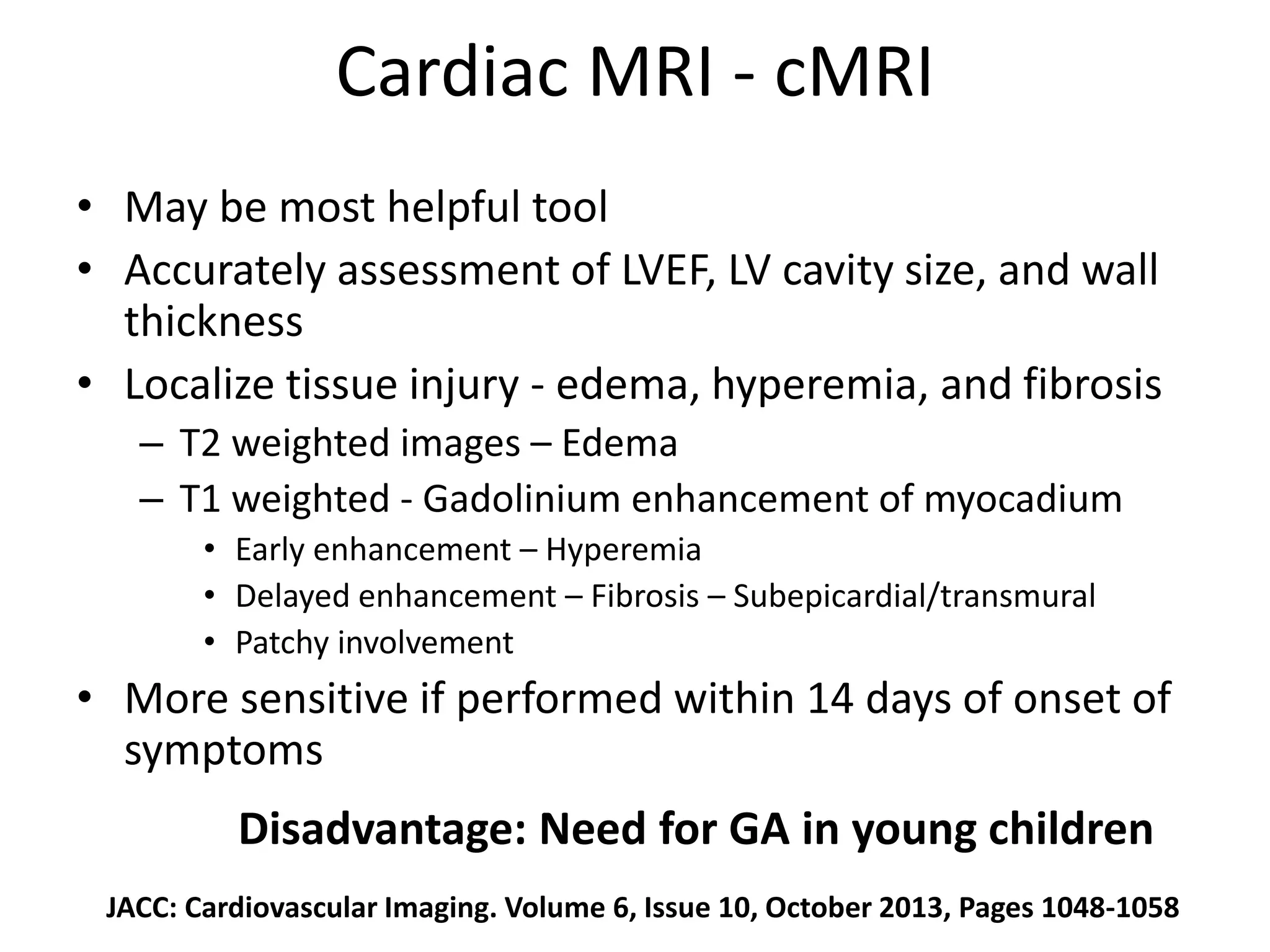 Pediatric cardiomyopathy | PPTX