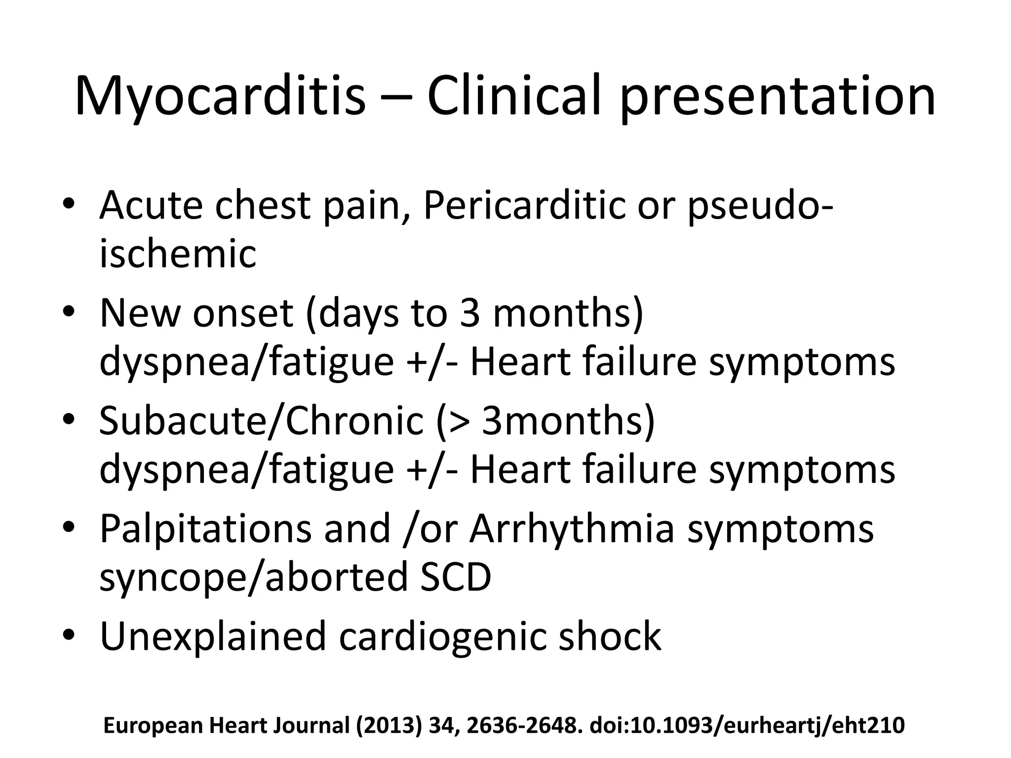 Pediatric cardiomyopathy | PPTX