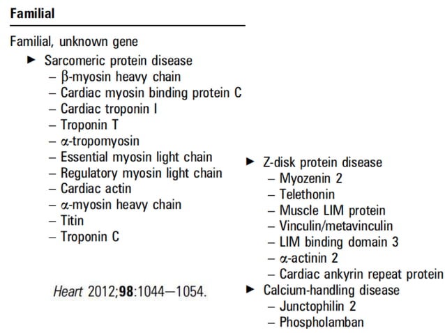 Pediatric cardiomyopathy | PPTX