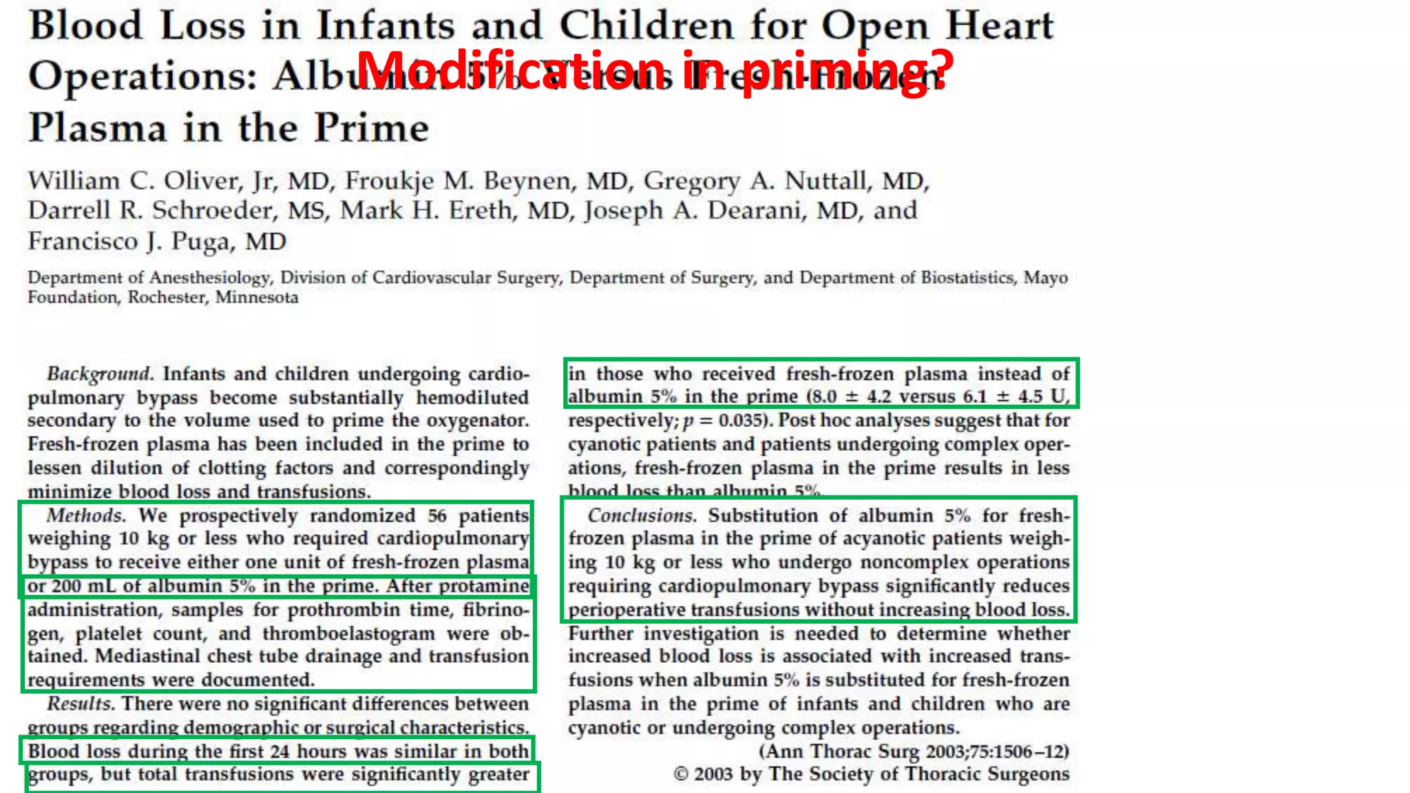 Pediatric cardiopulmonary bypass | PPTX