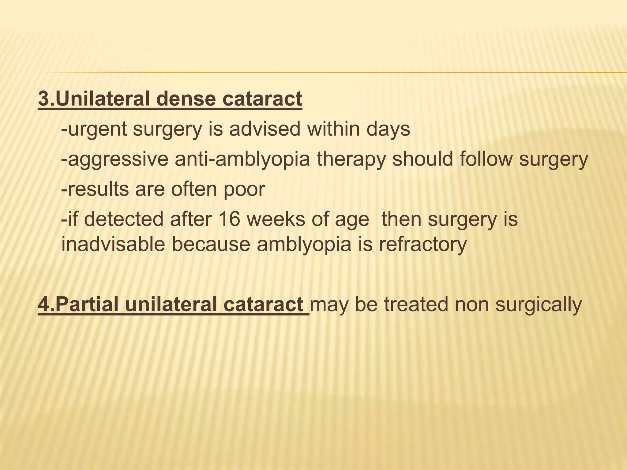 Pediatric cataract | PPTX