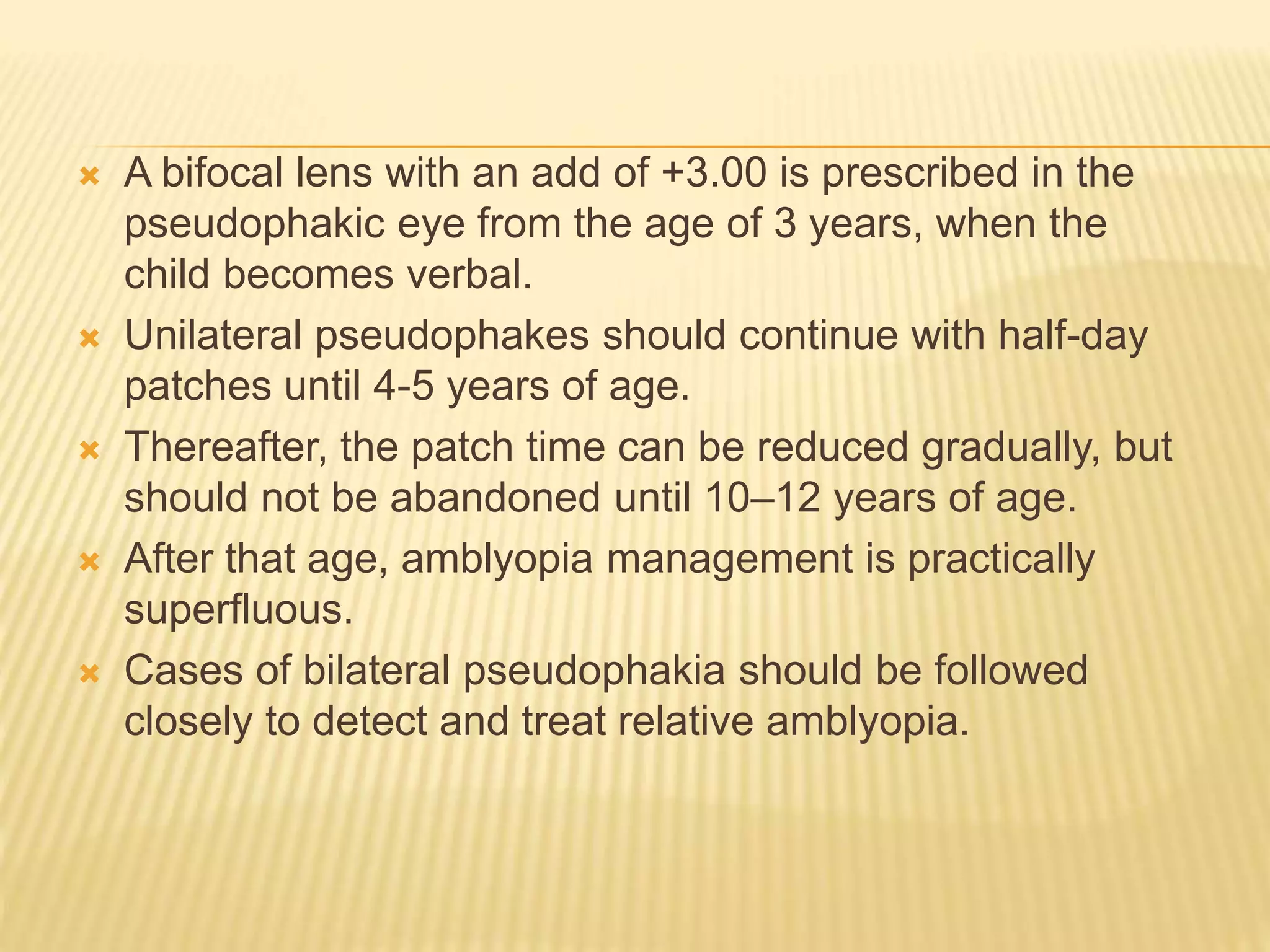 Pediatric cataract | PPTX