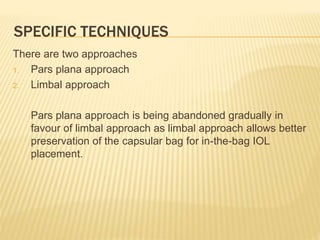 Pediatric cataract | PPTX