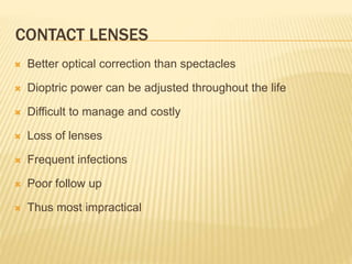 Pediatric cataract | PPTX