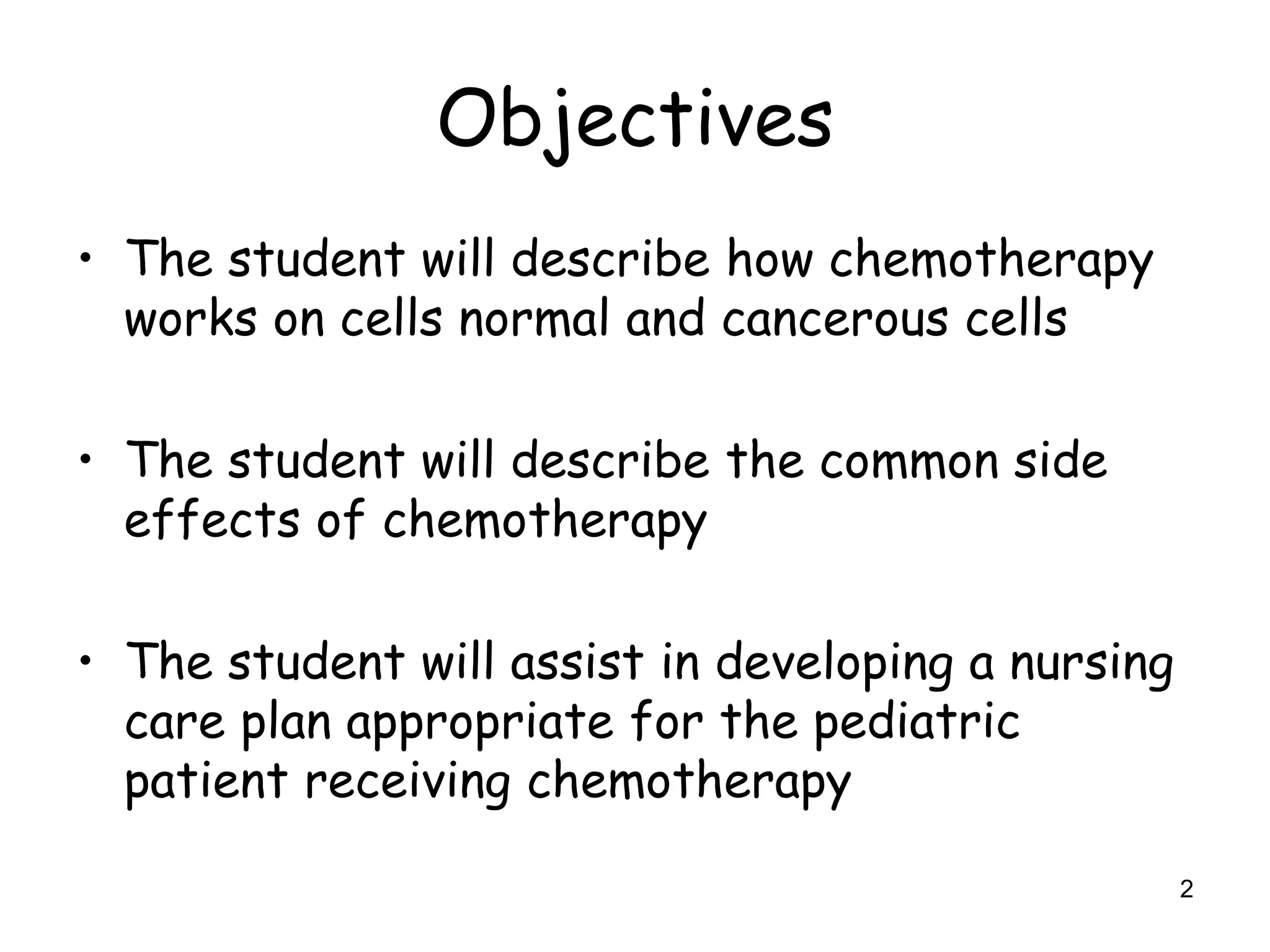 Pediatric Chemotherapy.pptx
