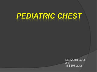 Pediatric chest | PPT