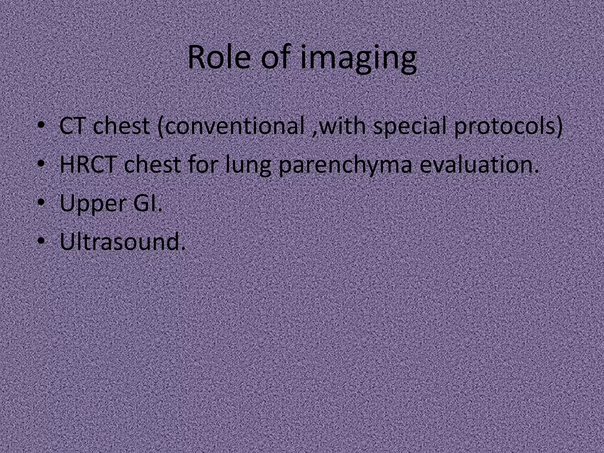 Pediatric chest infection imaging considerations | PPTX