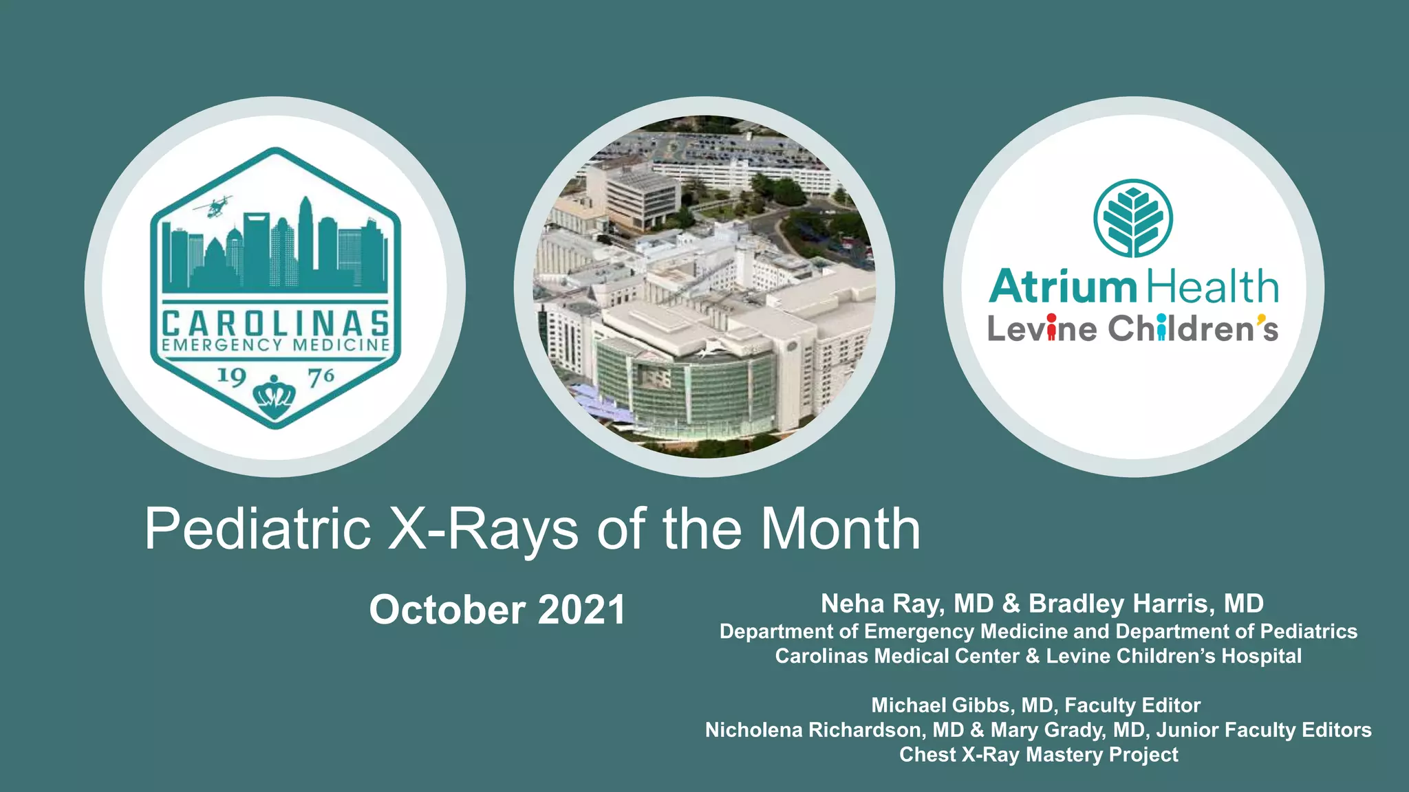 CMC Pediatric X-Ray Mastery: October Cases | PPTX