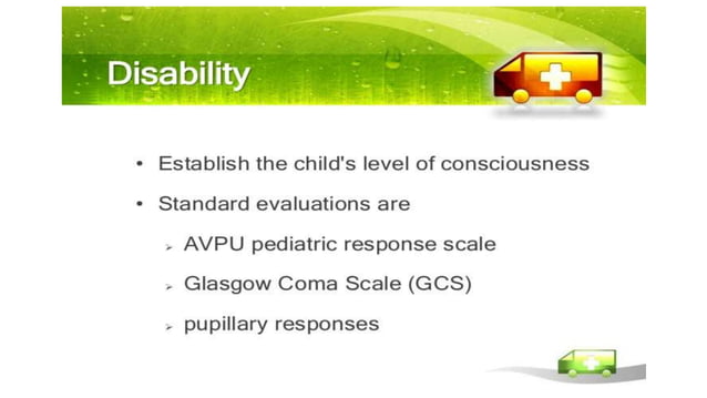 Pediatric Coma | PPTX