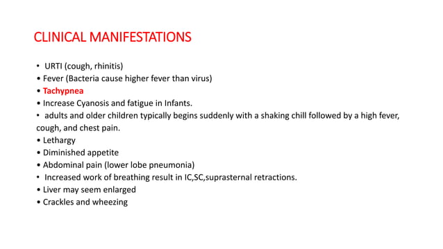 Pediatric community Acquired Pneumonia | PPTX