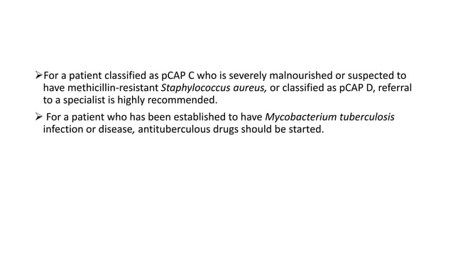 Pediatric community Acquired Pneumonia | PPTX