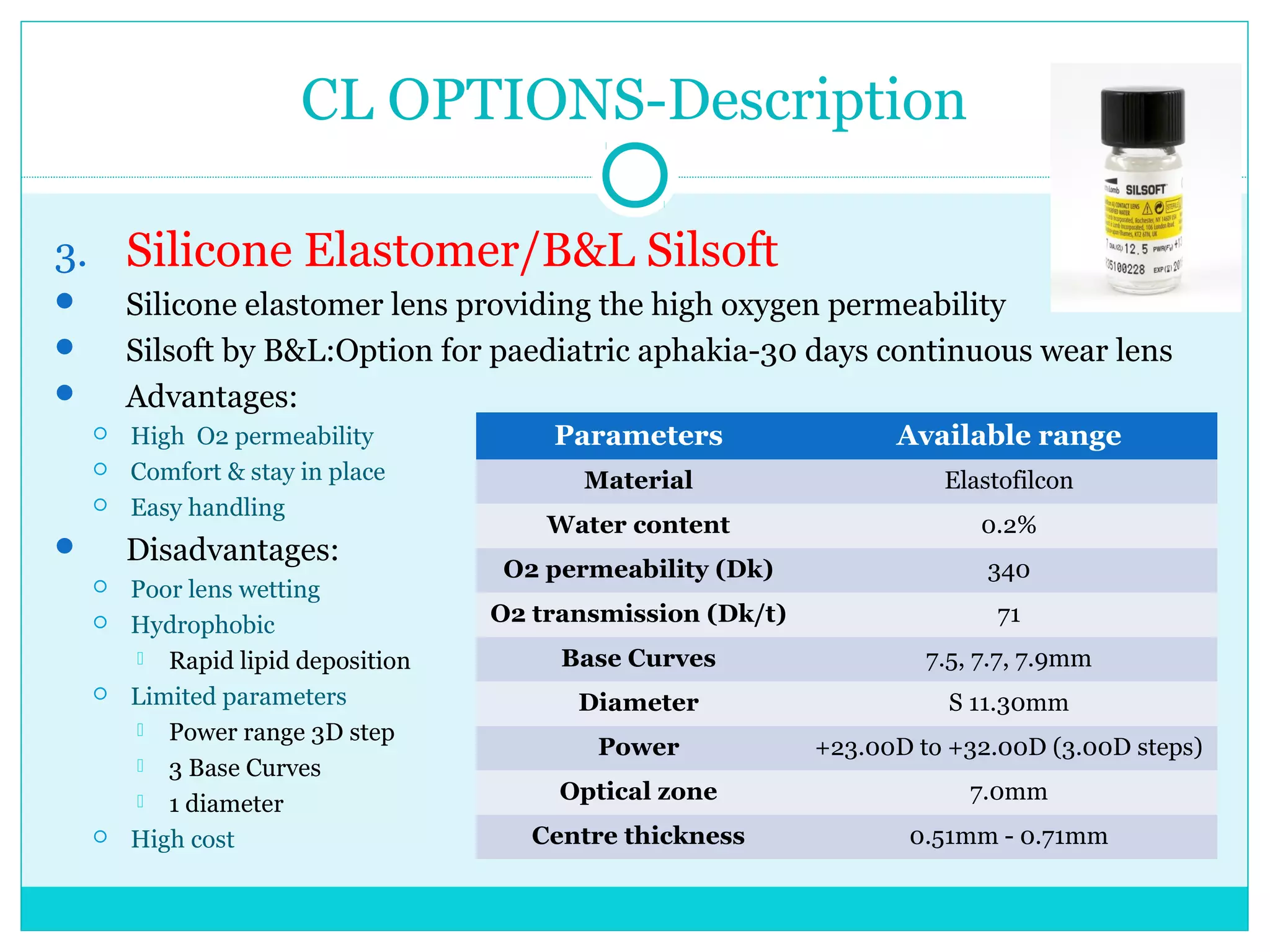 Pediatric contact lens | PPT