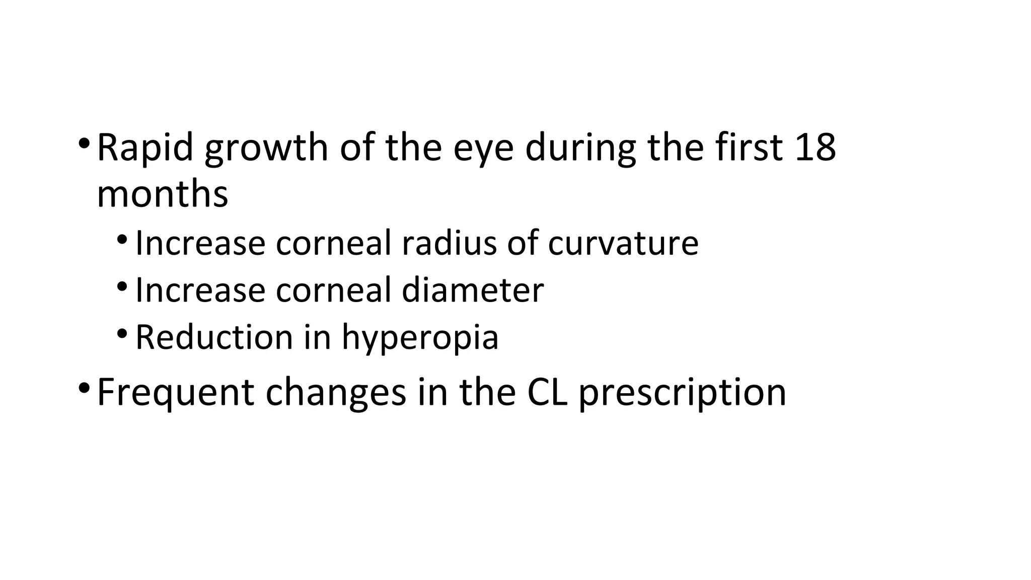 Pediatric contact lens management | PPT | Eye and Vision Conditions ...