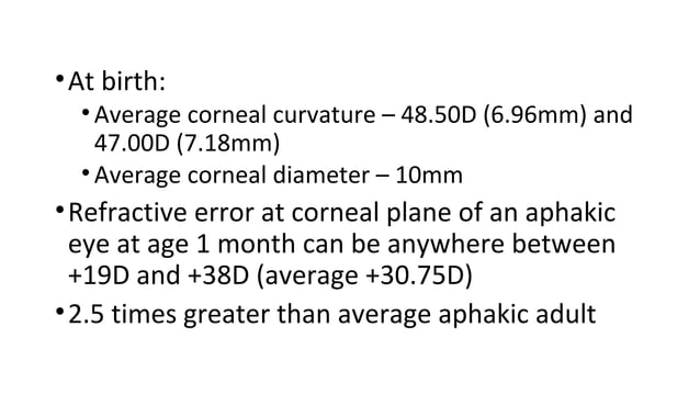 Pediatric contact lens management | PPT | Eye and Vision Conditions ...