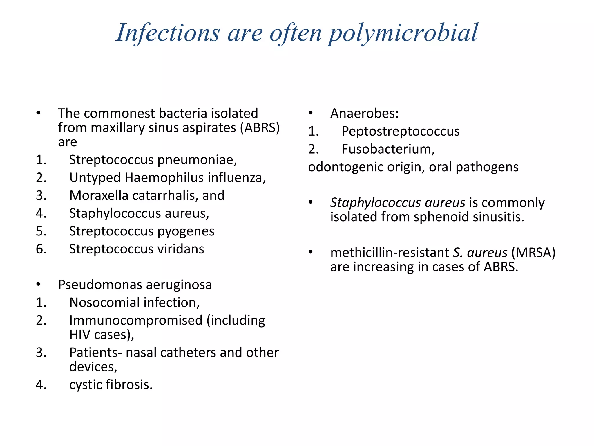 Pediatric crs complications final | PPTX
