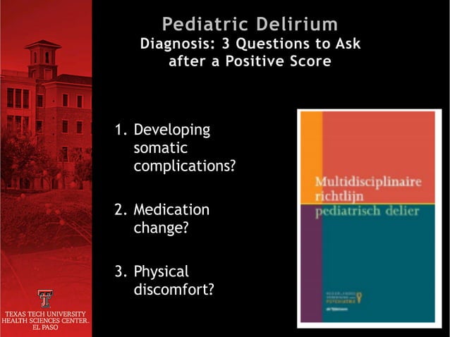 Pediatric delirium | PDF | Brain and Nervous System Disorders ...