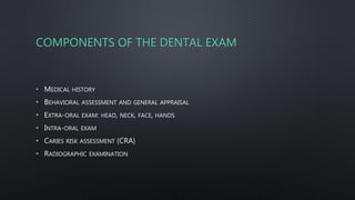 Pediatric Dental Assessments | PPTX