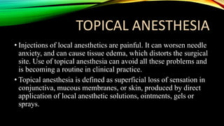 ANESTHESIA IN PEDODONTICS | PPTX