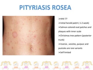 Pediatric Dermatology - Dr Maryam K Alnajem | PPTX