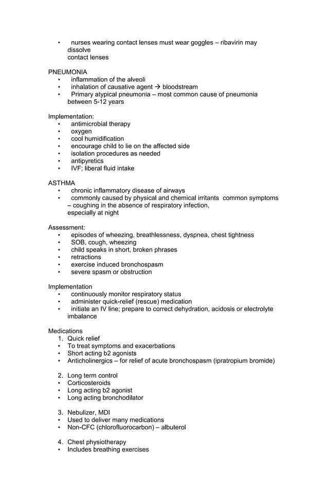 Pediatric disorders by system | PDF
