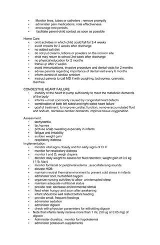 Pediatric disorders by system | DOCX