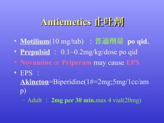 Pediatric dosage | PPT