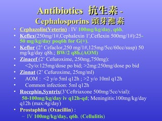 Pediatric dosage | PPT