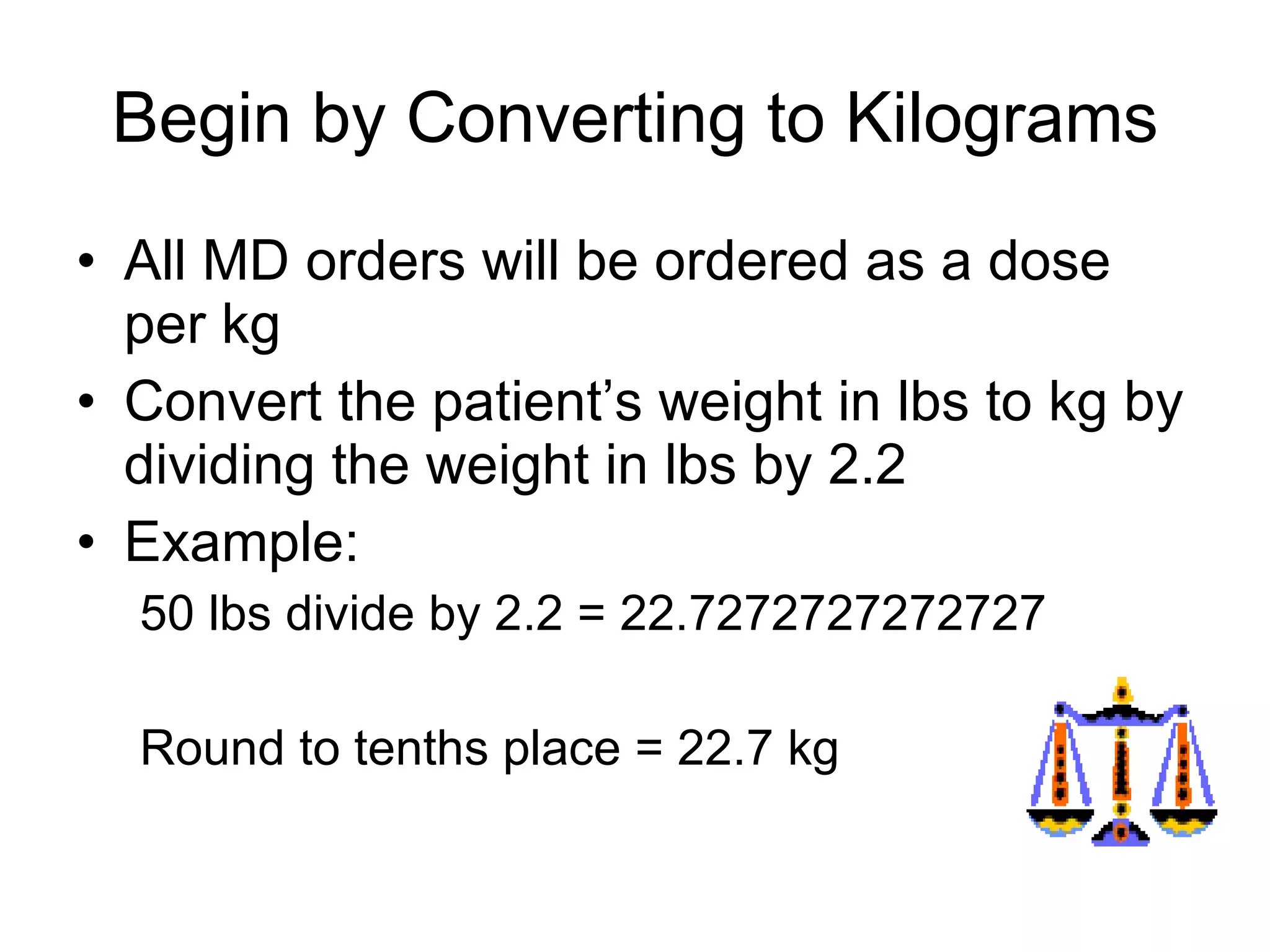 Pediatric dosage calculation tutorial 2011(1).ppt