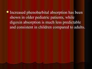 Pediatric drug for clinical pharmacy student 1 | PPT