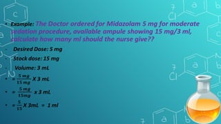 Pediatric Nursing Drug Calculation .pptx