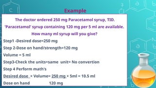 Pediatric Nursing Drug Calculation .pptx