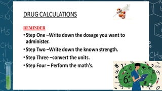 Pediatric Nursing Drug Calculation .pptx