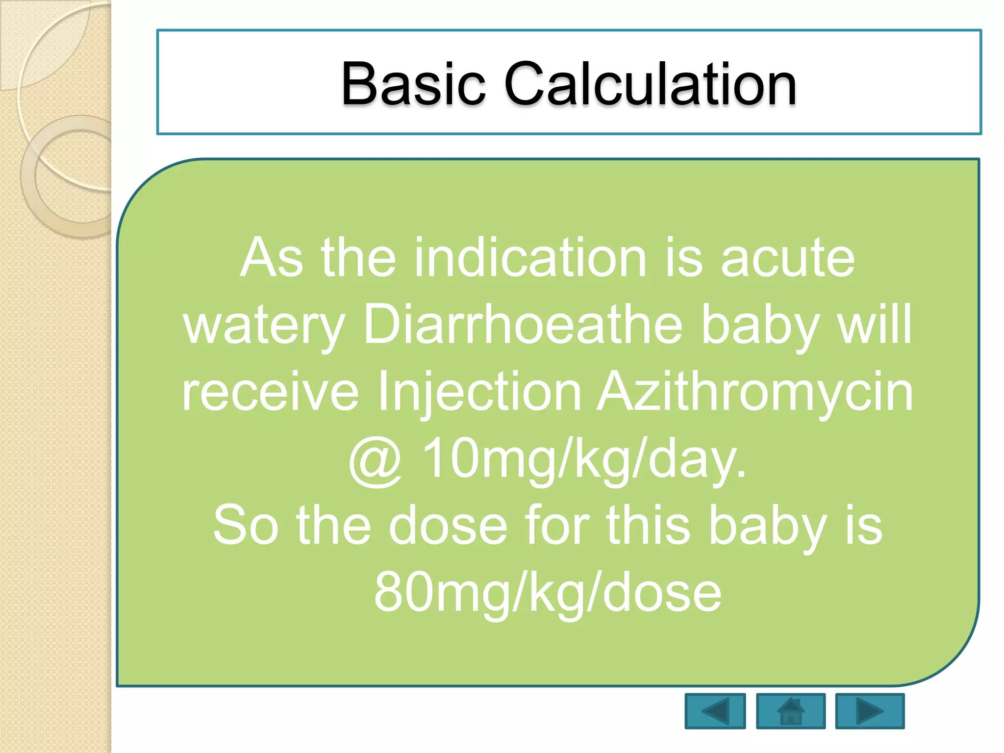 Pediatric drug dose calculation | PPTX