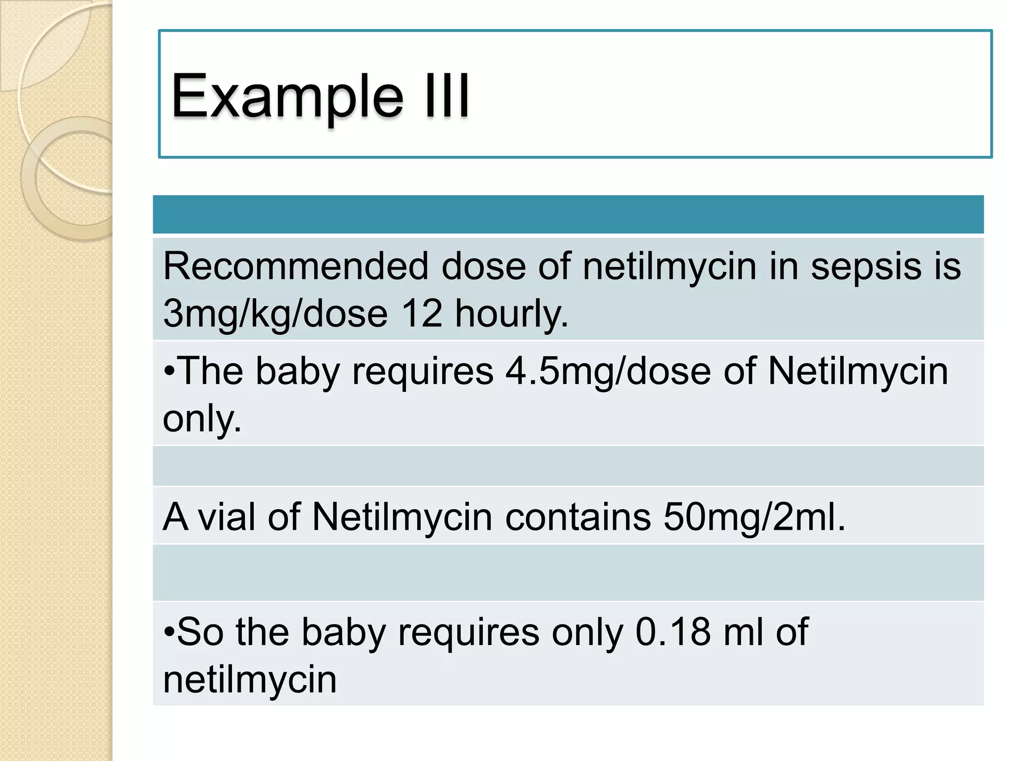 Pediatric drug dose calculation | PPTX