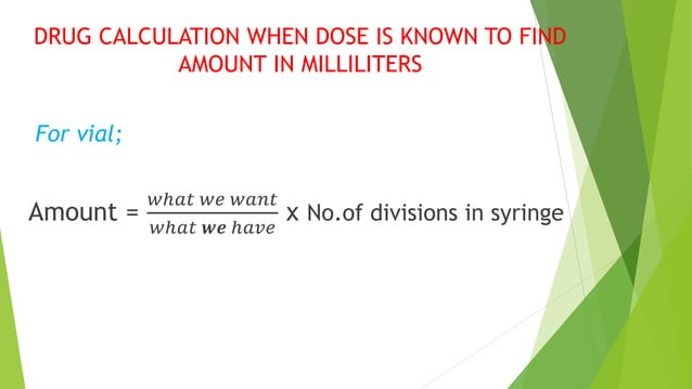 Pediatric drug doses calculations | PPTX | Parenting Babies and ...